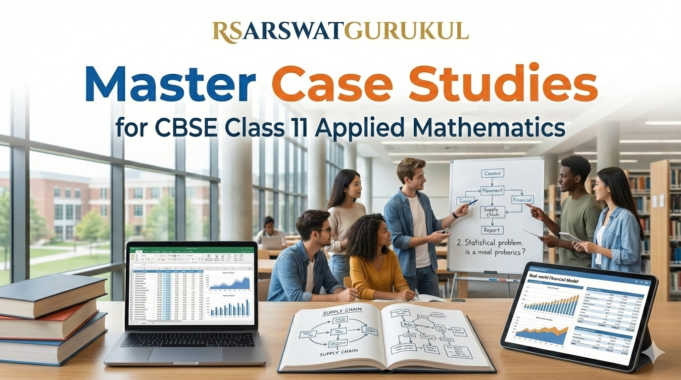 Master Case Studies for Class 11 Applied Mathematics