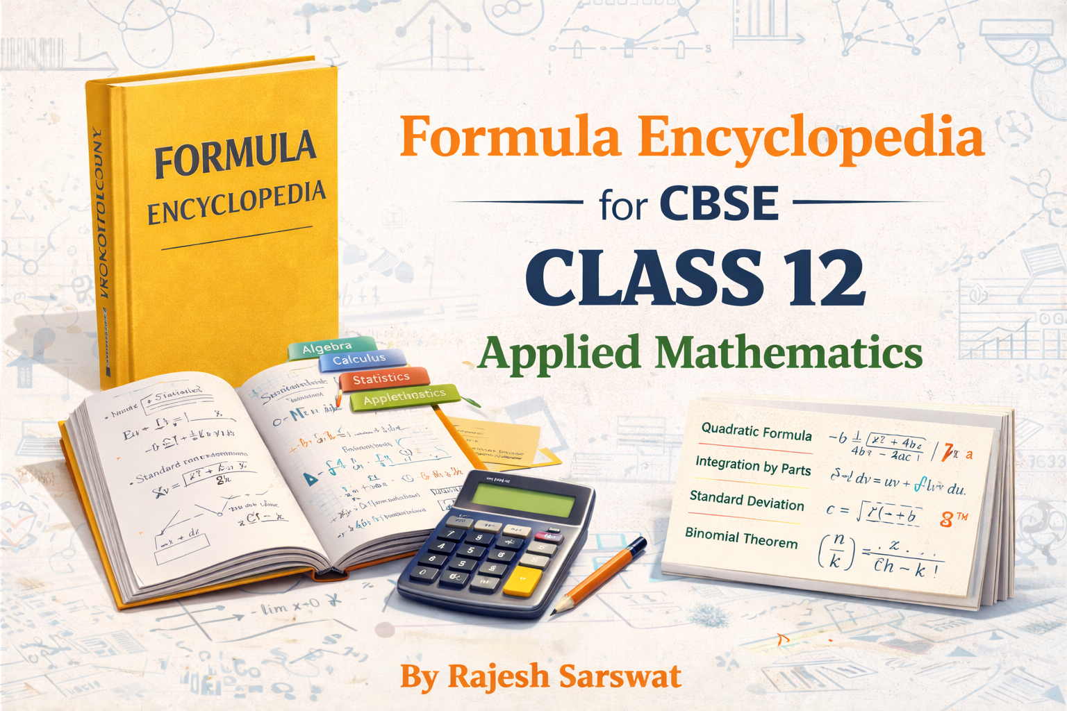 Formula Encyclopedia for CBSE Class 12 Applied Mathematics